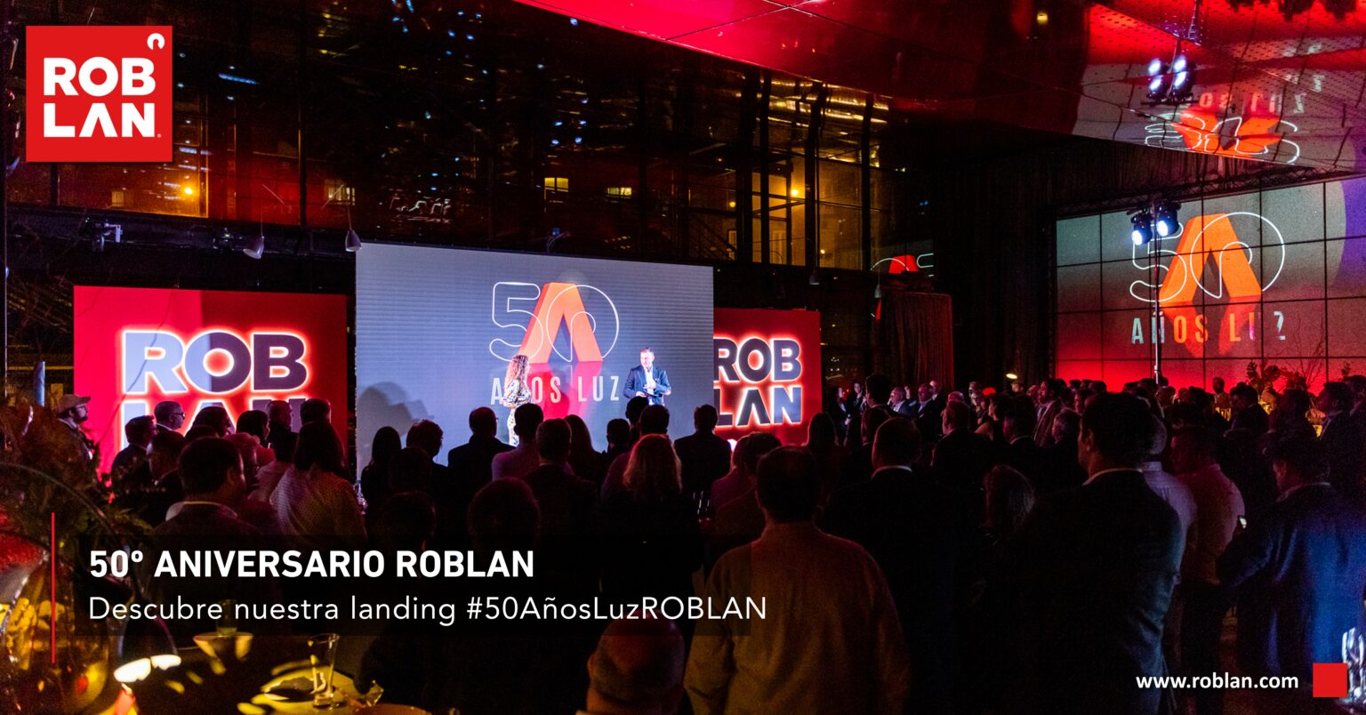 50º aniversario ROBLAN: descubre nuestra landing - Roblan